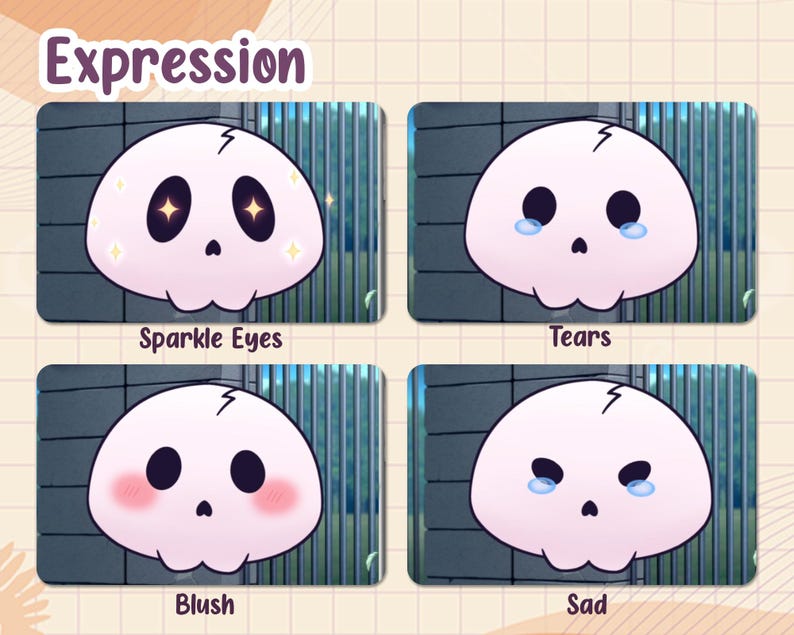 Live2d SKELETON Vtuber Model or Pet Vtuber (halloween Edition) | Fully ...