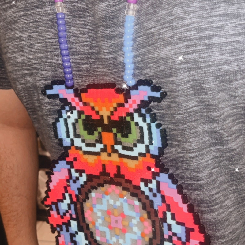 Owl Perler Beads - Etsy