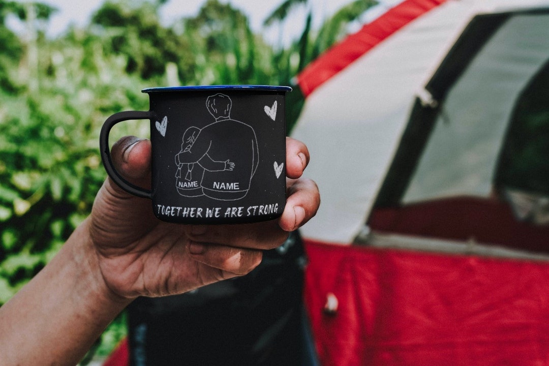 Fathers Day Custom Mug Wrap I Personalized Father's Day - Etsy