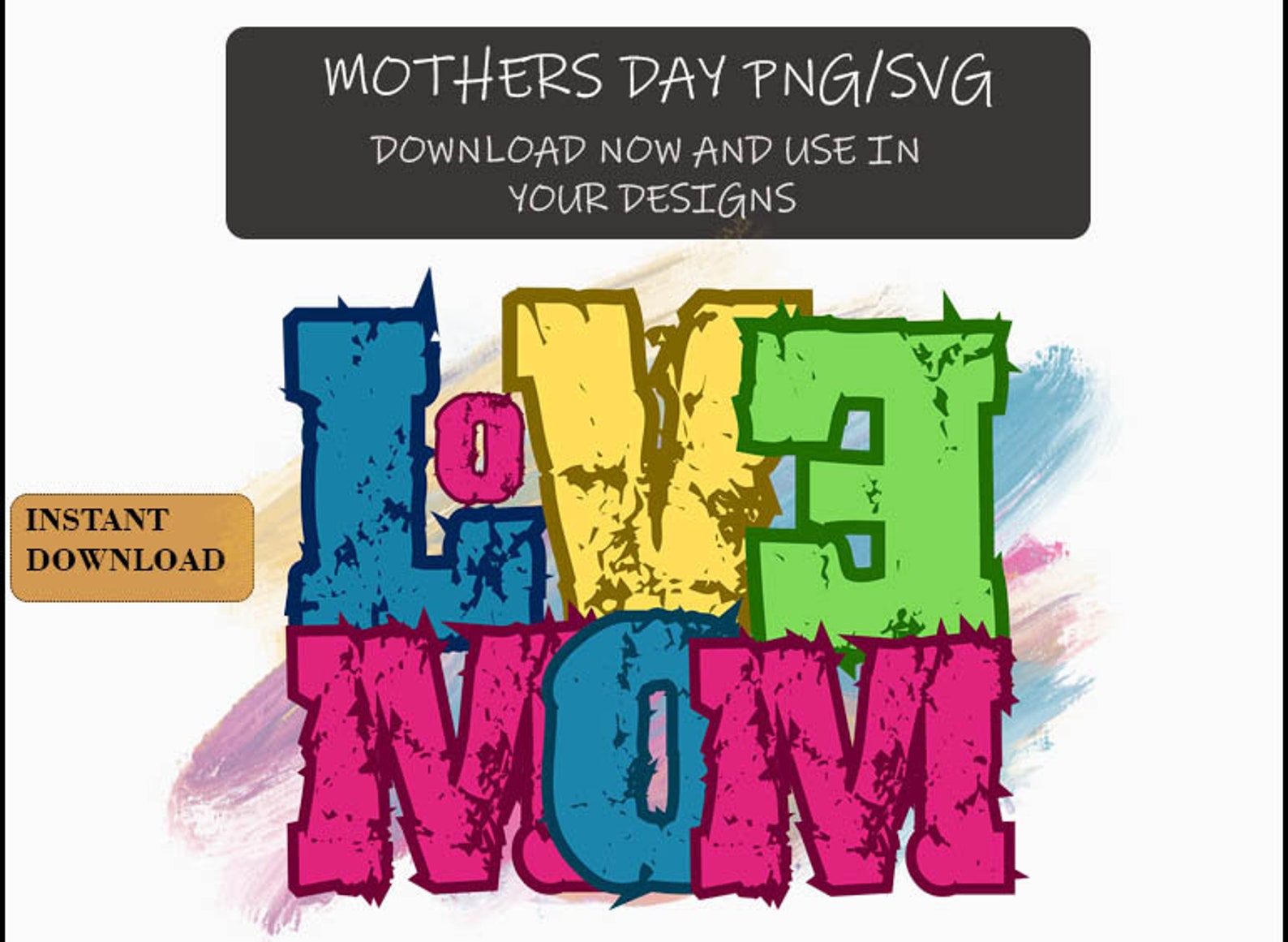 Mothers Day Svg I Mothers Day Png I Love Mome Svg I Love Mom Png ...