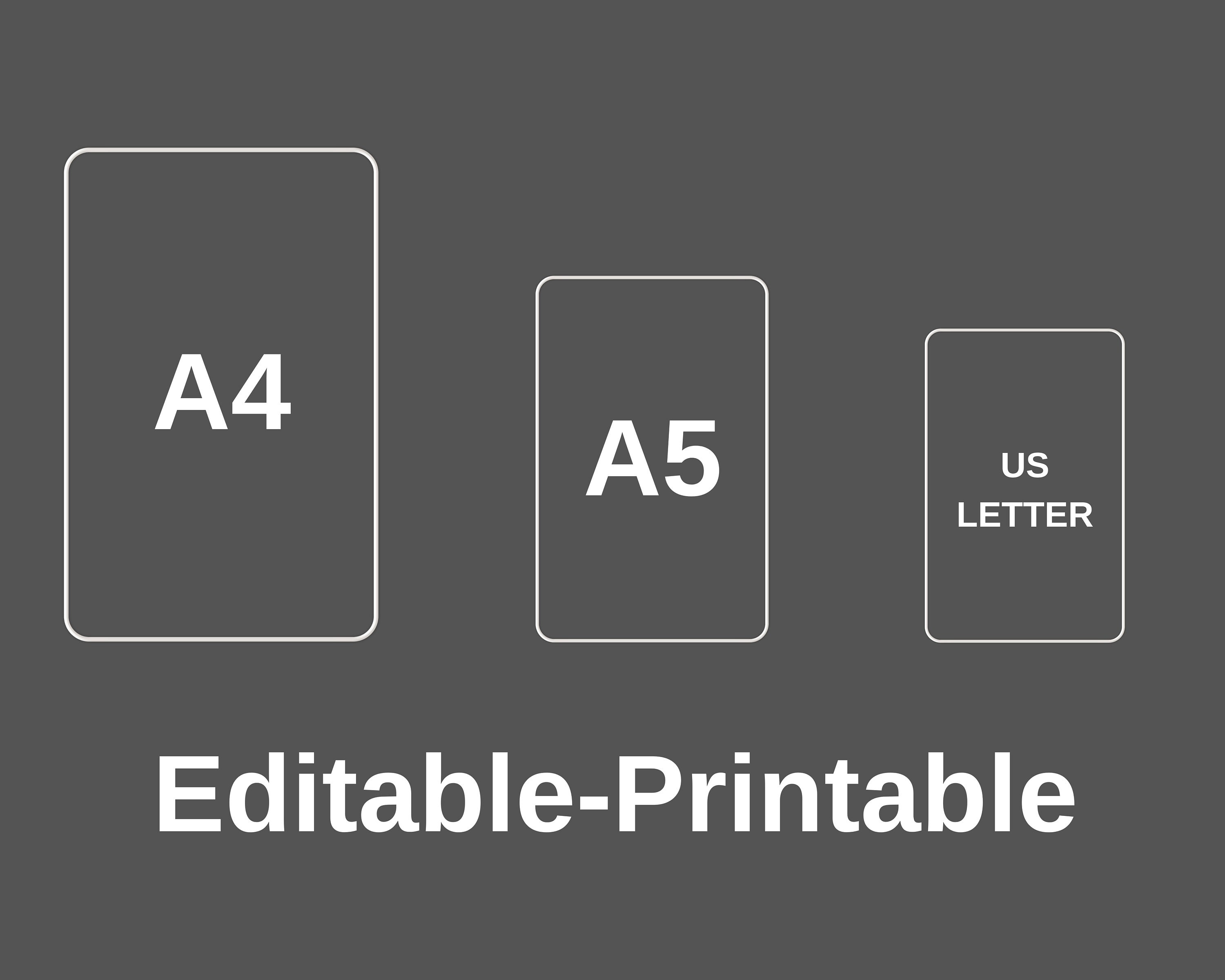 Minimal to Do List Printable I Simple Tasks List Template I ...