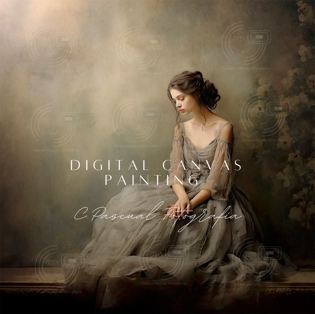 Old Masters Flower Digital Background for Composite Photography, Digital Backdrops, Flowers ...