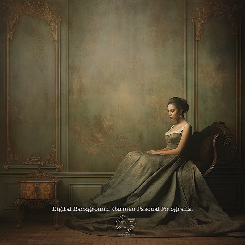 5 Old Masters Set Backdrops, Digitally Painted Backgrounds - Etsy