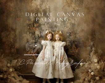 Blooms in Digital Brushstrokes: Fine Art Floral Background - Etsy