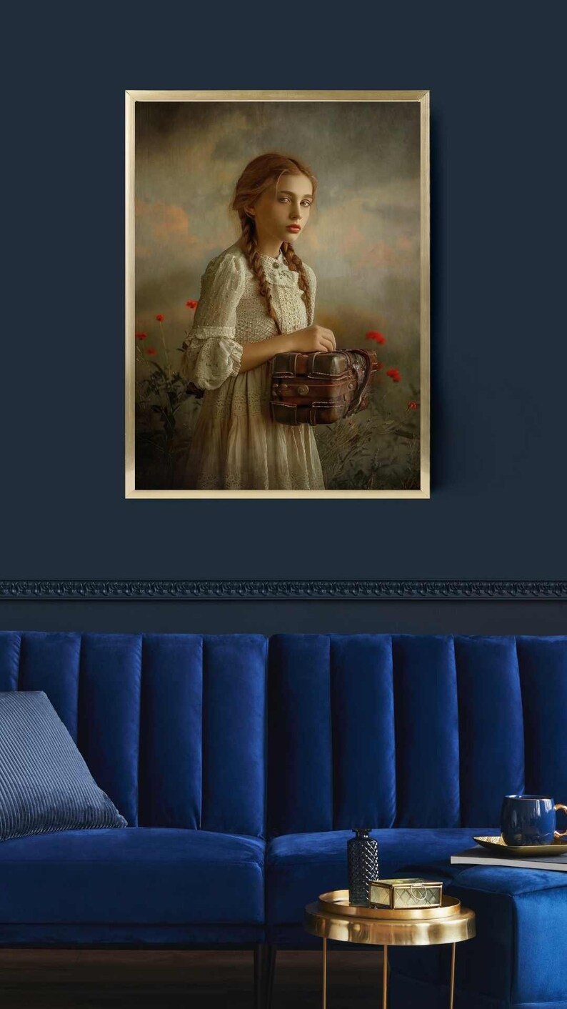 Pictorial Landscape Digital Background, Artistic Scenic Wallpaper ...