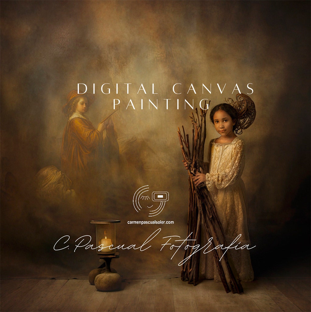 Fine Art Portrait Photography Backdrop, Elegant Studio Background ...