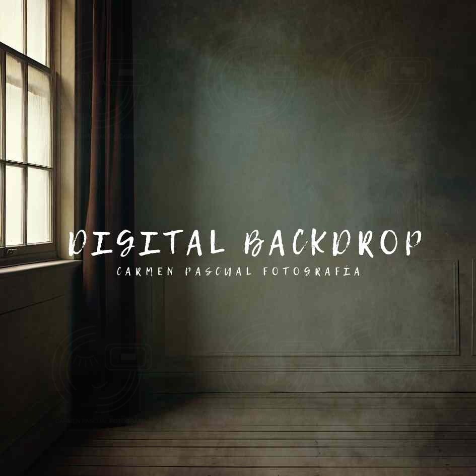 Enchanting Vintage Room Digital Backdrop: Ideal for Online Shop ...