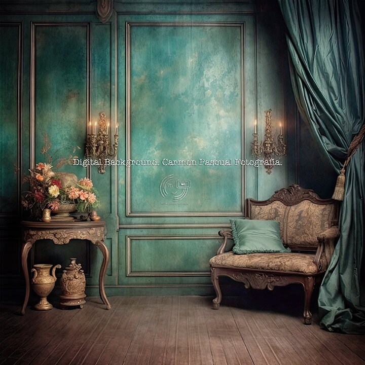 5 Old Masters Set Backdrops, Digitally Painted Backgrounds - Etsy