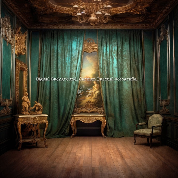 5 Old Masters Set Backdrops, Digitally Painted Backgrounds - Etsy