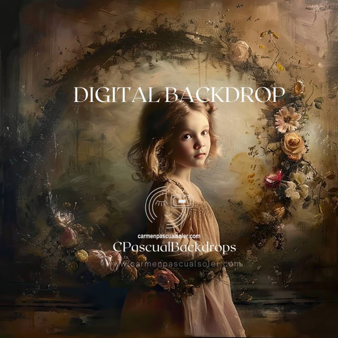 Spring Floral Digital Background: Perfect for Wallpapers, Invitations ...