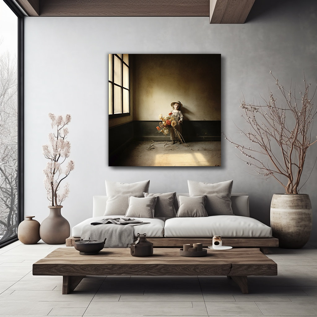 Digital Background of Room With Window, Background Overlays, Rustic ...