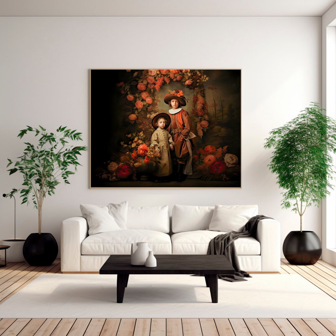 Old Masters Flower Digital Background for Composite Photography ...