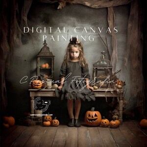 Halloween Digital Backdrops & Backgrounds, Overlays Fine Art ...
