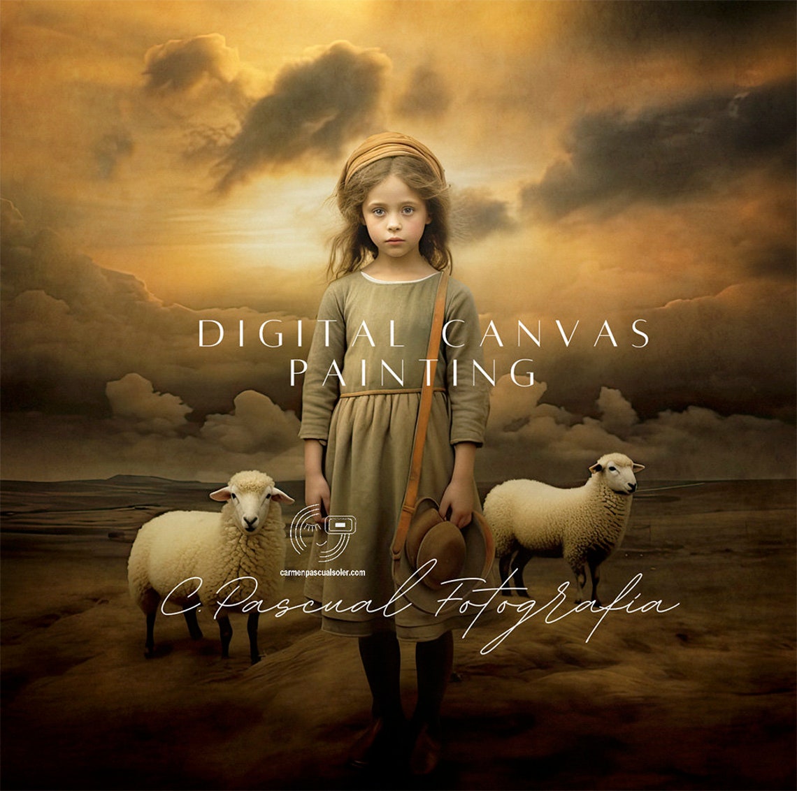 Scenic Sheep Photography Backdrop for Pictures Rural - Etsy