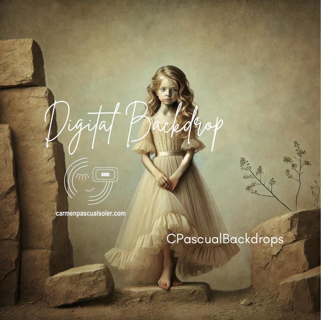 Rustic Stone and Earthy Digital Background for Photography - Etsy