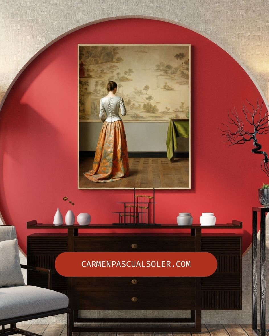 Enchanting Vintage Room Digital Backdrop: Ideal for Online Shop ...