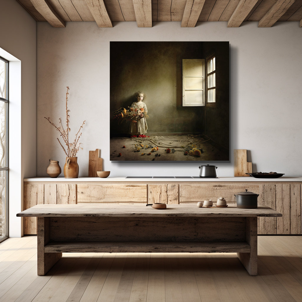 Digital Background of Room With Window, Background Overlays, Rustic ...