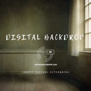 Digital Background of Room With Window, Background Overlays, Rustic ...