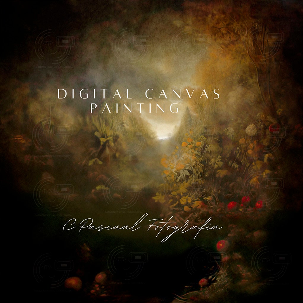 Old Masters Flower Digital Background for Composite Photography ...