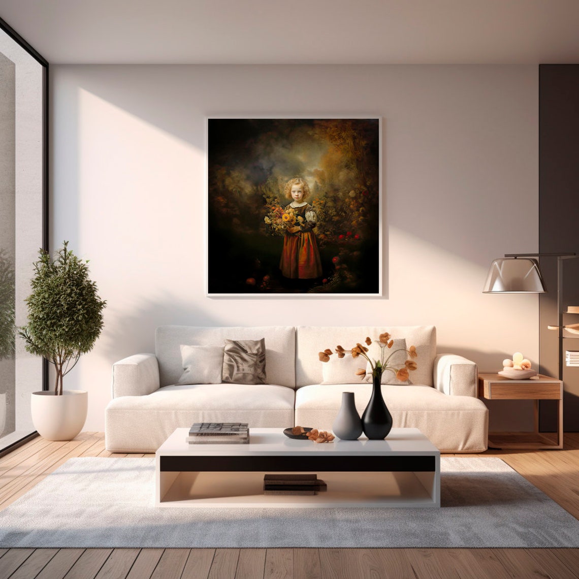 Old Masters Flower Digital Background for Composite Photography ...