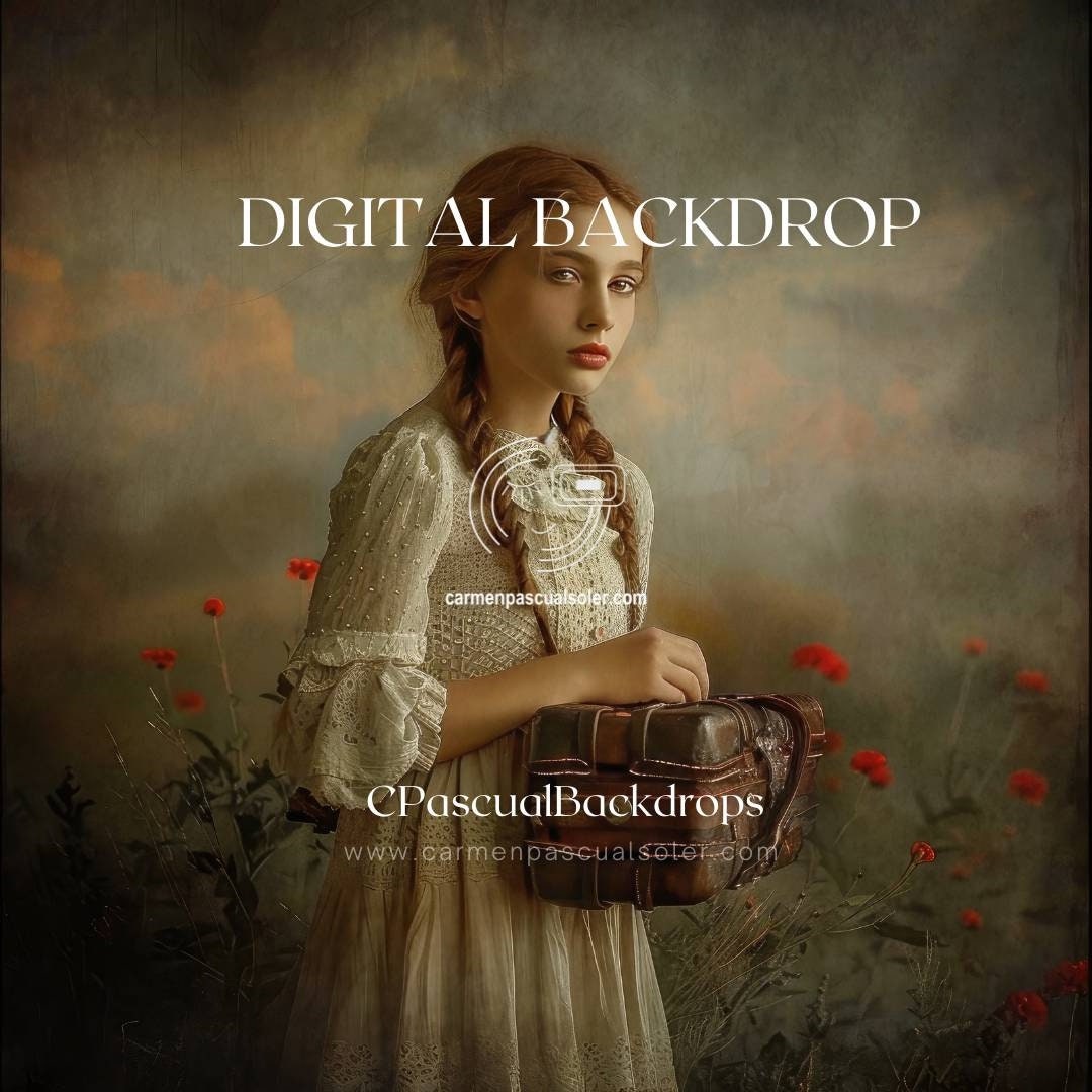 Pictorial Landscape Digital Background, Artistic Scenic Wallpaper ...