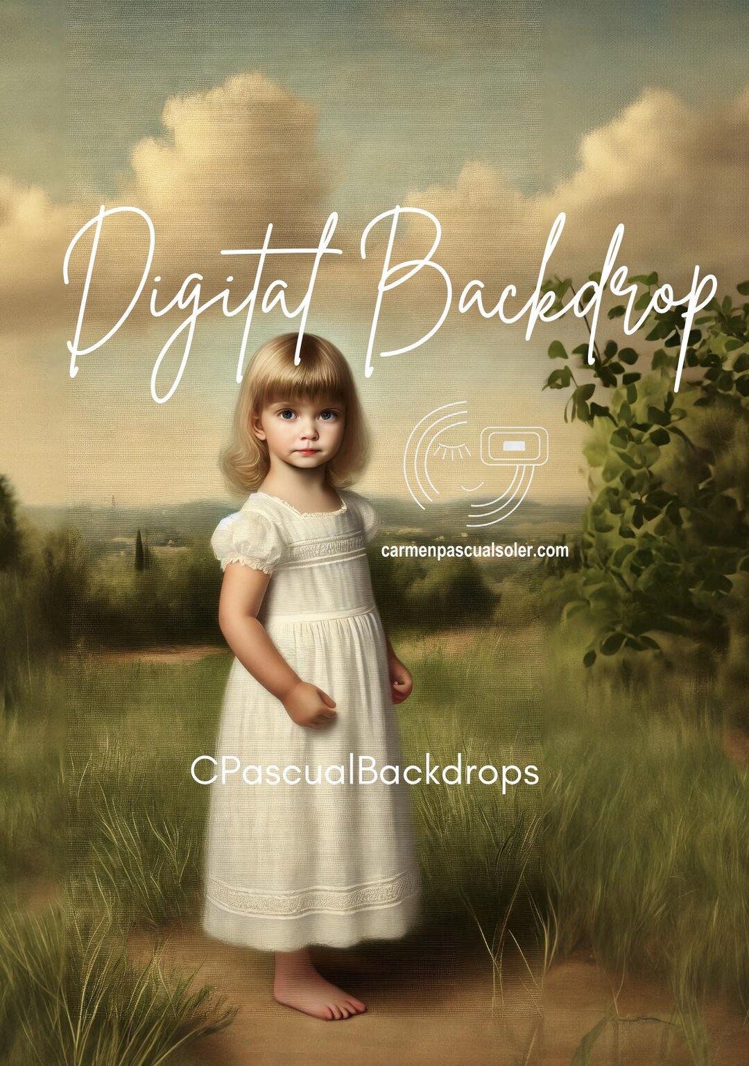 Stunning Digital Pictorial Landscape Background | High-resolution Art ...