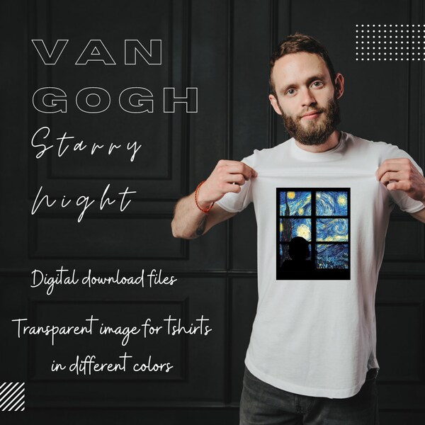 Van Gogh Svg Files - Etsy