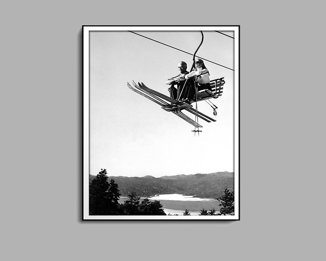 VINTAGE SKI Poster, Digital Download, Printable Art, Vintage Ski Art ...