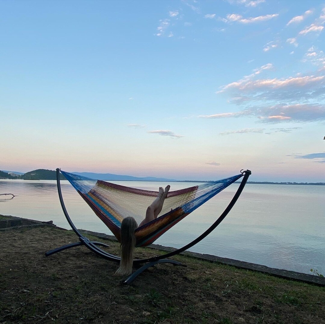 Summer Hammock Extra Size for Family Holiday Color Handmade Home Living ...