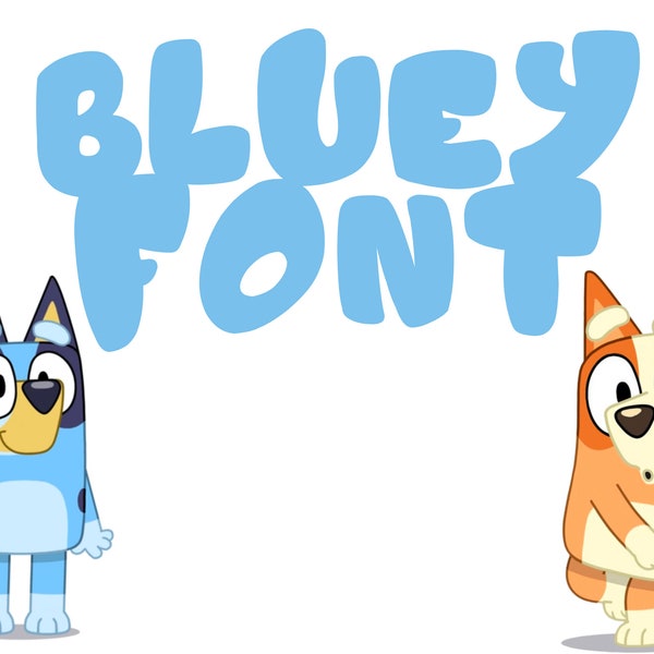 Bluey Editable Invitations - Etsy