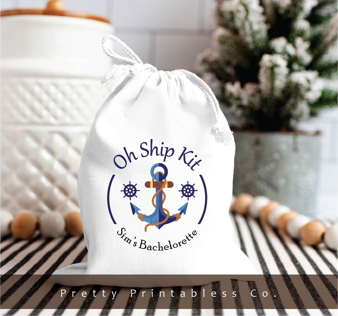Oh Ship Kit-personalized Oh Ship Kit-party Favor-hangover Kit - Etsy