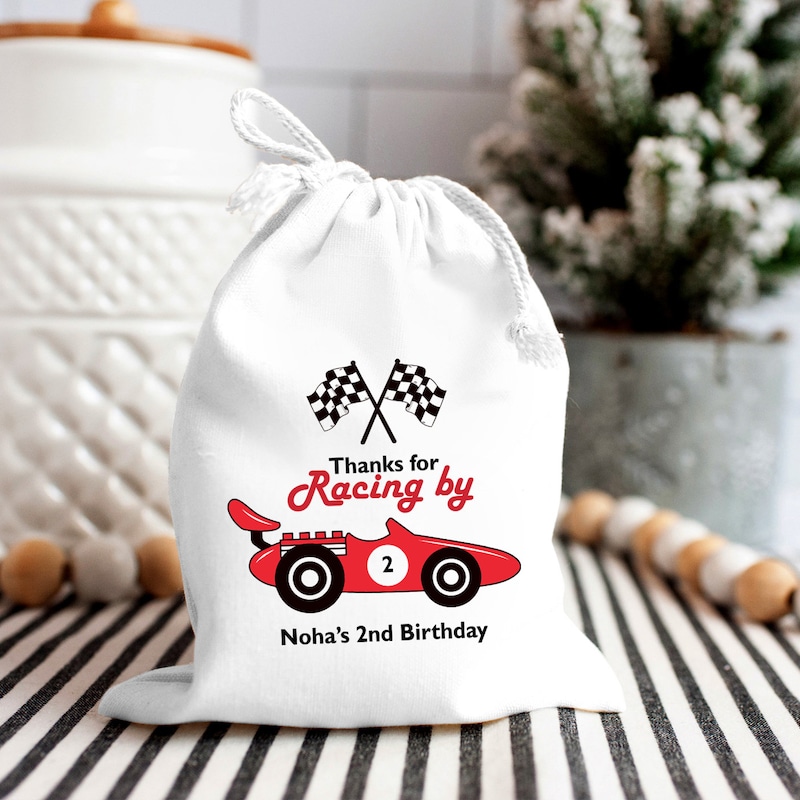 F1 Race Car Birthday Bags - Etsy
