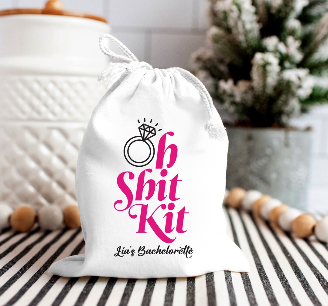Oh Shit Kit Bags, Hangover Kit Bags, Wedding Recovery Kit, Hen Party ...