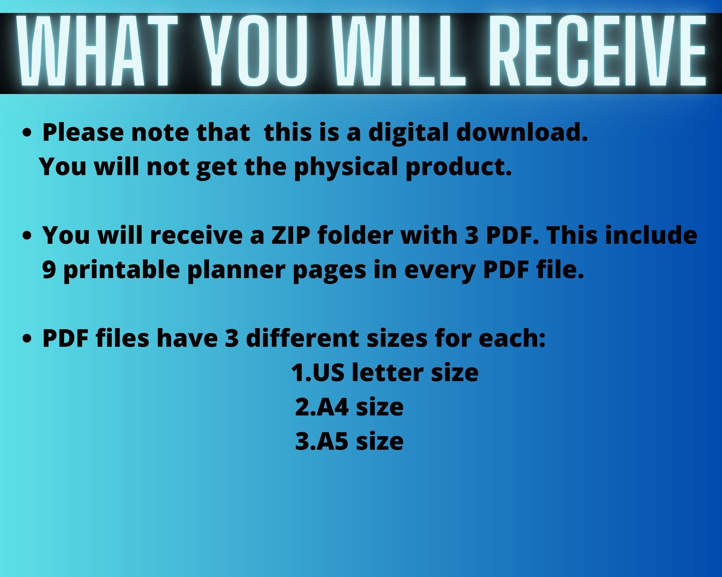 Printable Student Digital Planner, Academic Planner Printable, College ...