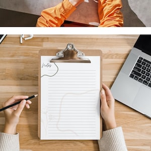 Simple and Easy Note Sheets- Digital Download- Printable & Editable ...