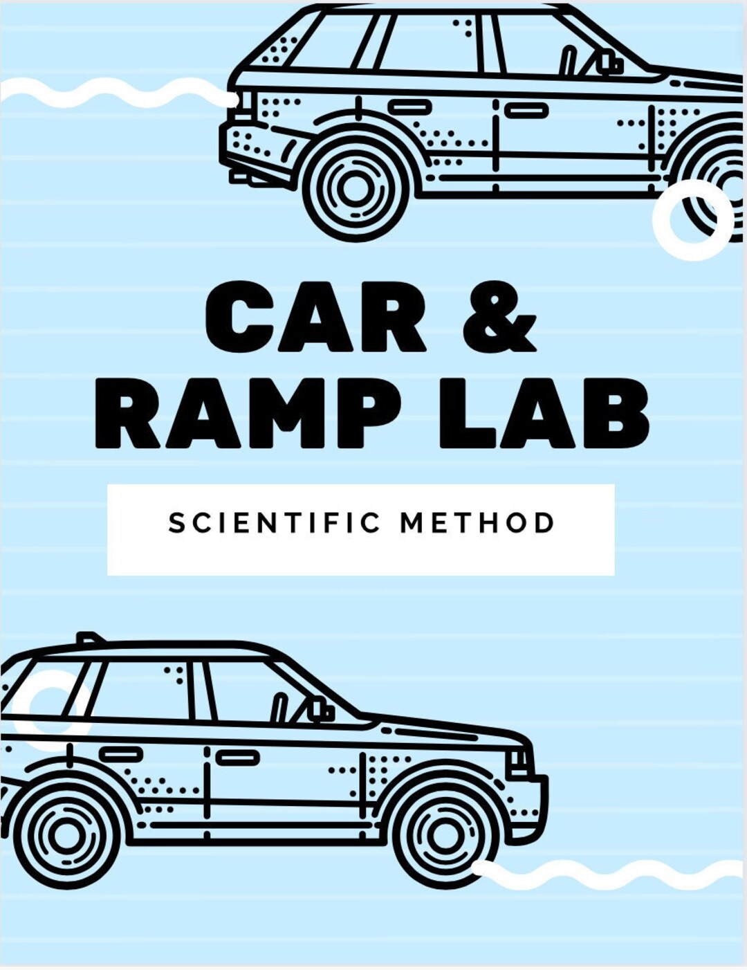 Homeschool Scientific Method & Graphing Car and Ramp Lab! - Etsy