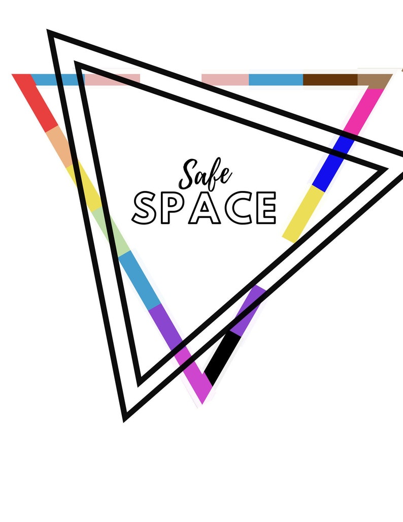 Safe Space Printable- Perfect for Classrooms, Offices, & Businesses. - Etsy