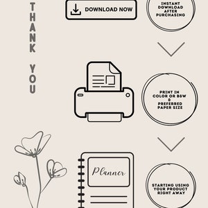 Simple and Easy Note Sheets- Digital Download- Printable & Editable ...