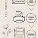 Simple and Easy Note Sheets Digital Download Printable & Editable ...