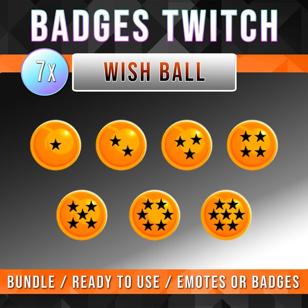 Dragon Ball Twitch Emotes - Etsy