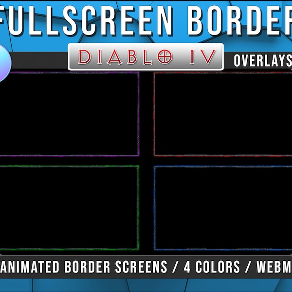 Diablo 4 Overlay - Etsy