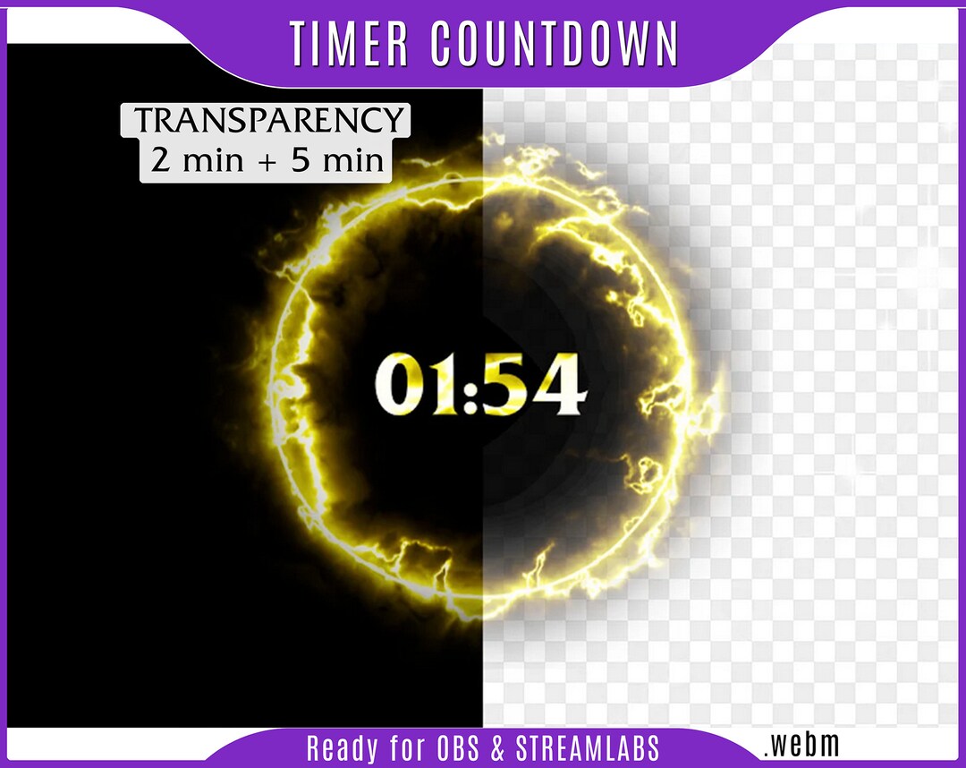 Yellow Timer : Yellow Twitch Countdown, Starting Screen Timer ...