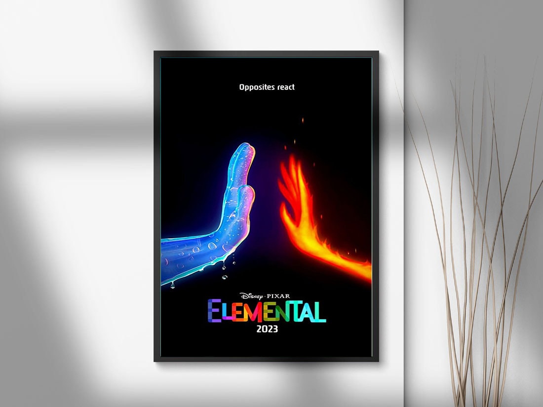 Elemental Poster, Elemental Movie Poster, Movie Poster sold by BrucLee ...