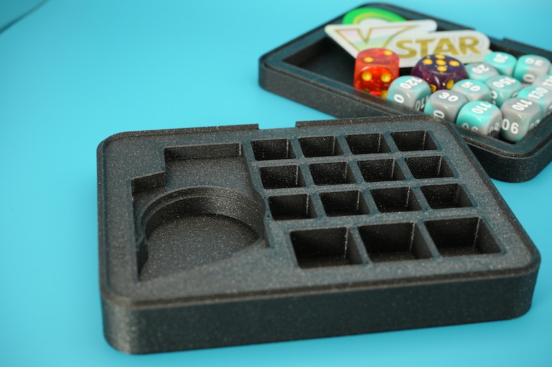 Pokemon TCG Dice Box Single Color - Etsy