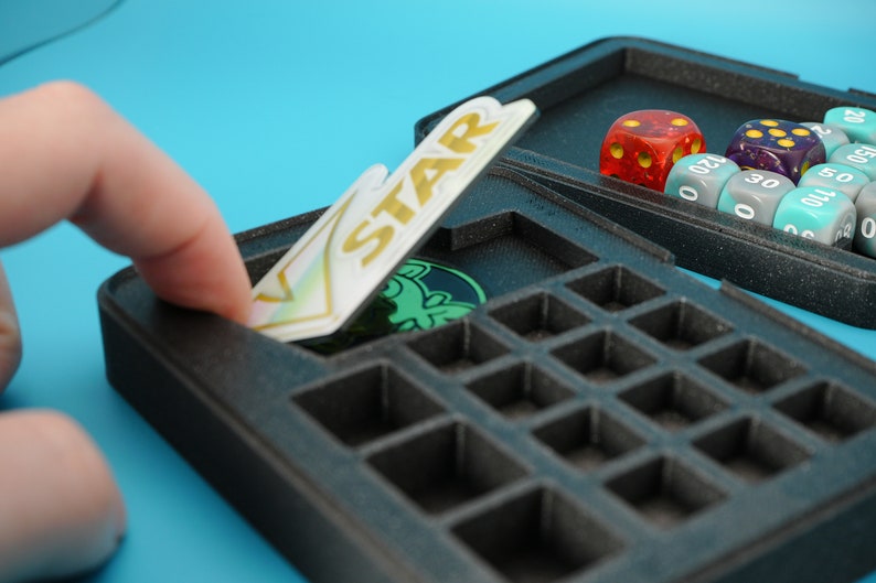 Pokemon TCG Dice Box Single Color - Etsy