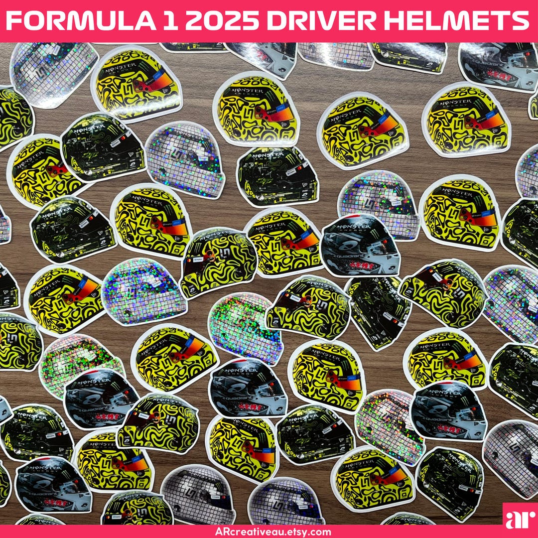 Lando Norris | Formula 1 Helmet Stickers | Formula 1 Sticker | F1 ...