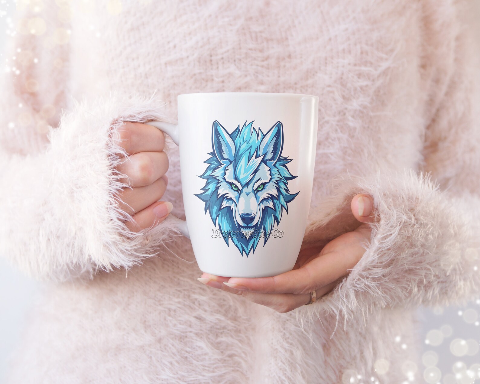 Ice Wolf,logo,logo Maker,gamer,gaming,t-shirt Design ,vector ...