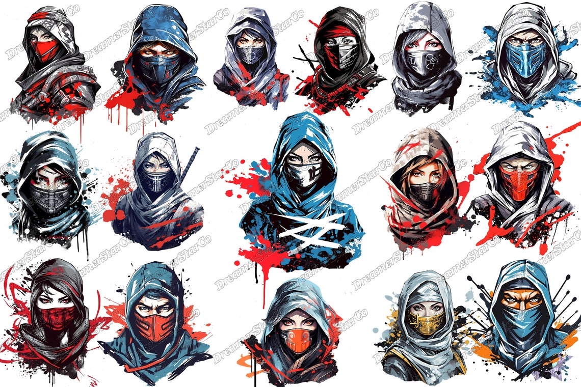 Ronin Ninja Png,ronin Ninja Clipart,female Ninja,ronin Fashion,t-shirt ...