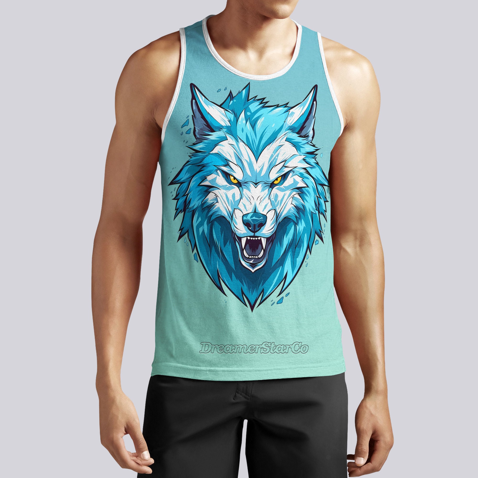 Ice Wolf,logo,logo Maker,gamer,gaming,t-shirt Design ,vector ...