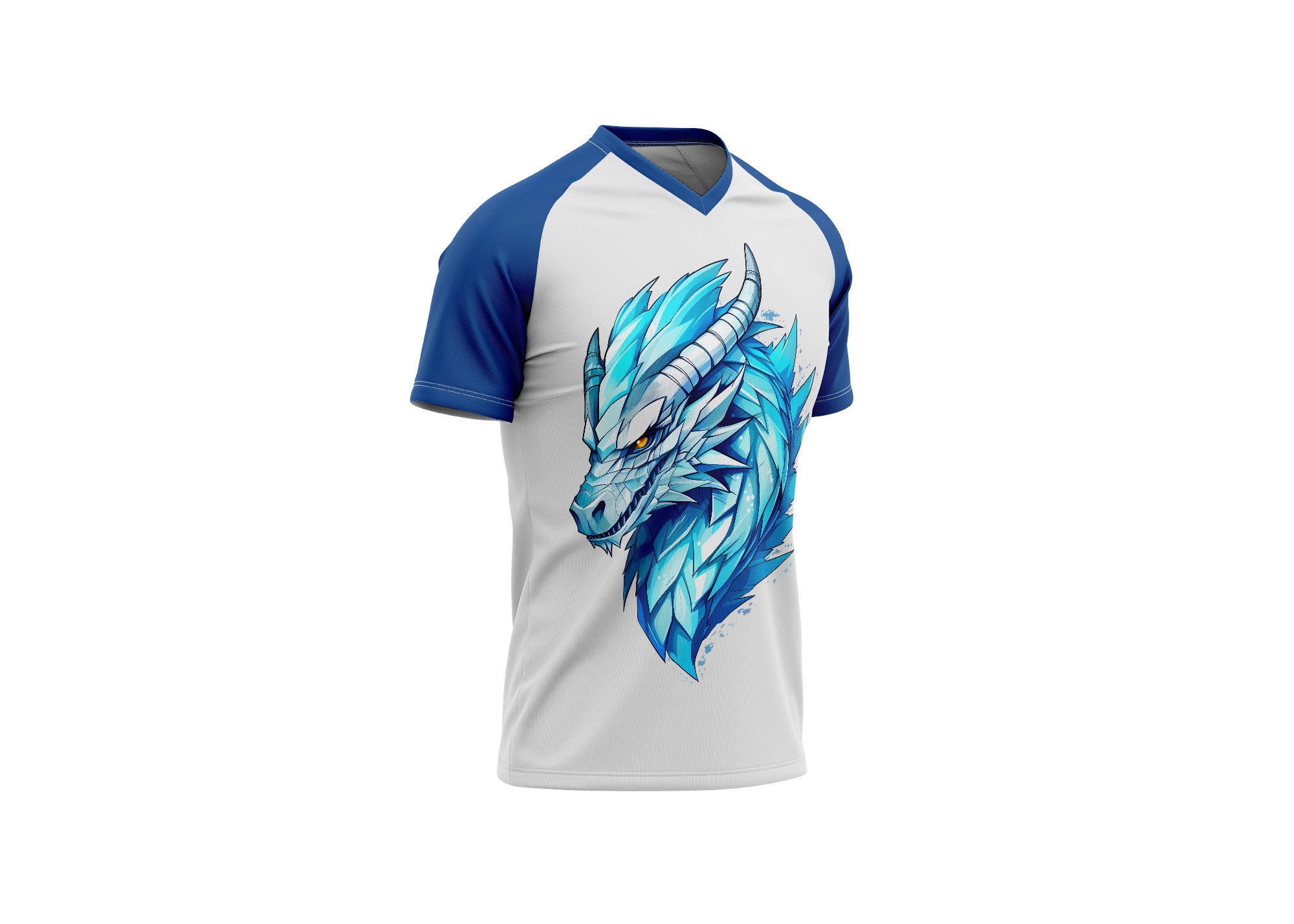 Ice Dragon,logo,logo Maker,gaming,frozen,t-shirt Design ,vector ...